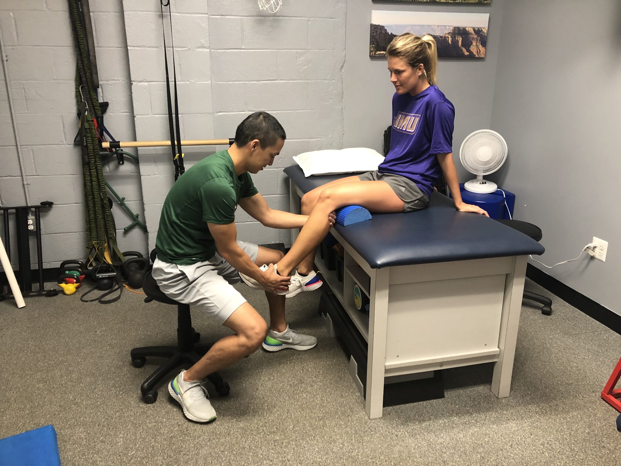 knee flexion seated | Wesley Wang